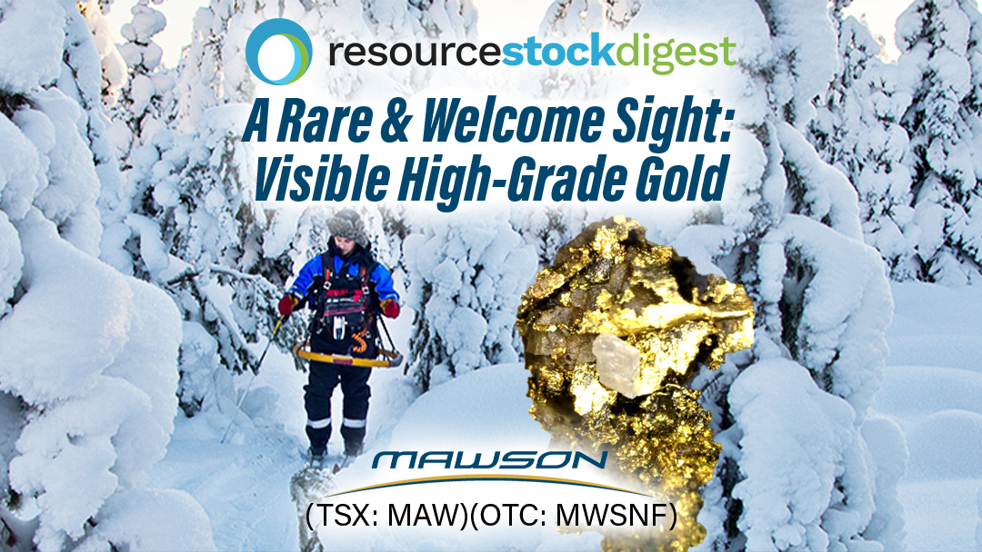 A Rare & Welcome Sight: Visible High-Grade Gold